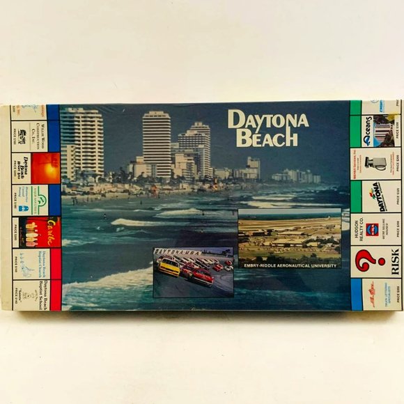 Late for the Sky | Games | Vintage Monopoly Daytona Beach Board Game ...
